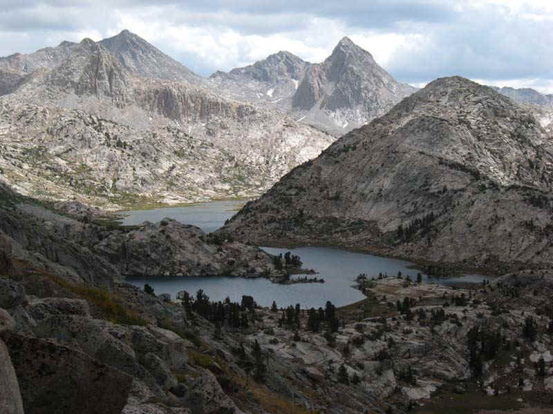 Pictures of Lamarck Col to Darwin Canyon to Evolution Lake to Lake Sabrina