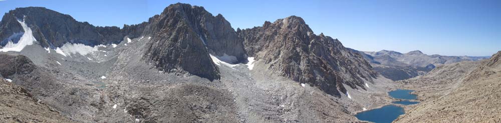 Pictures of Mt Lamarck and Schober Lakes