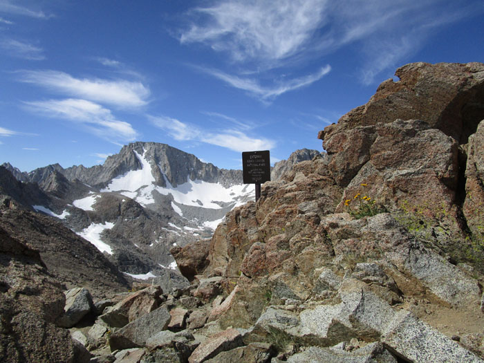Pictures of Lamarck Col to Darwin Canyon to Evolution Lake to Lake Sabrina